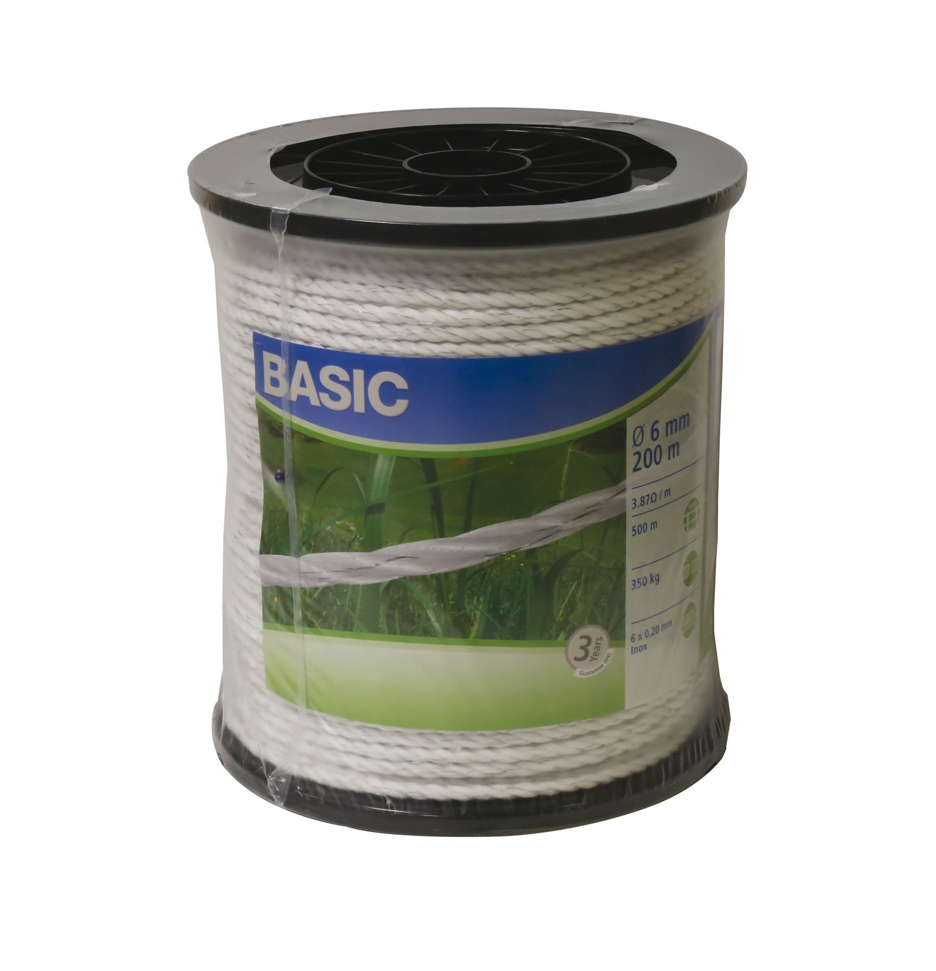 Corde d'électro-recensement 6 mm. rouleau de 200 m. | Leroy Merlin