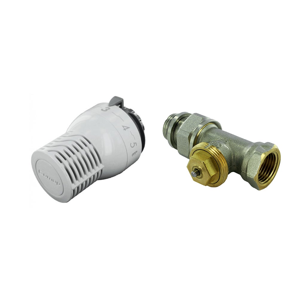 COMAP Kit thermostatique SENSITY droit 1/2JT - Inclus tête thermostatique Sensity M30 + corps ...