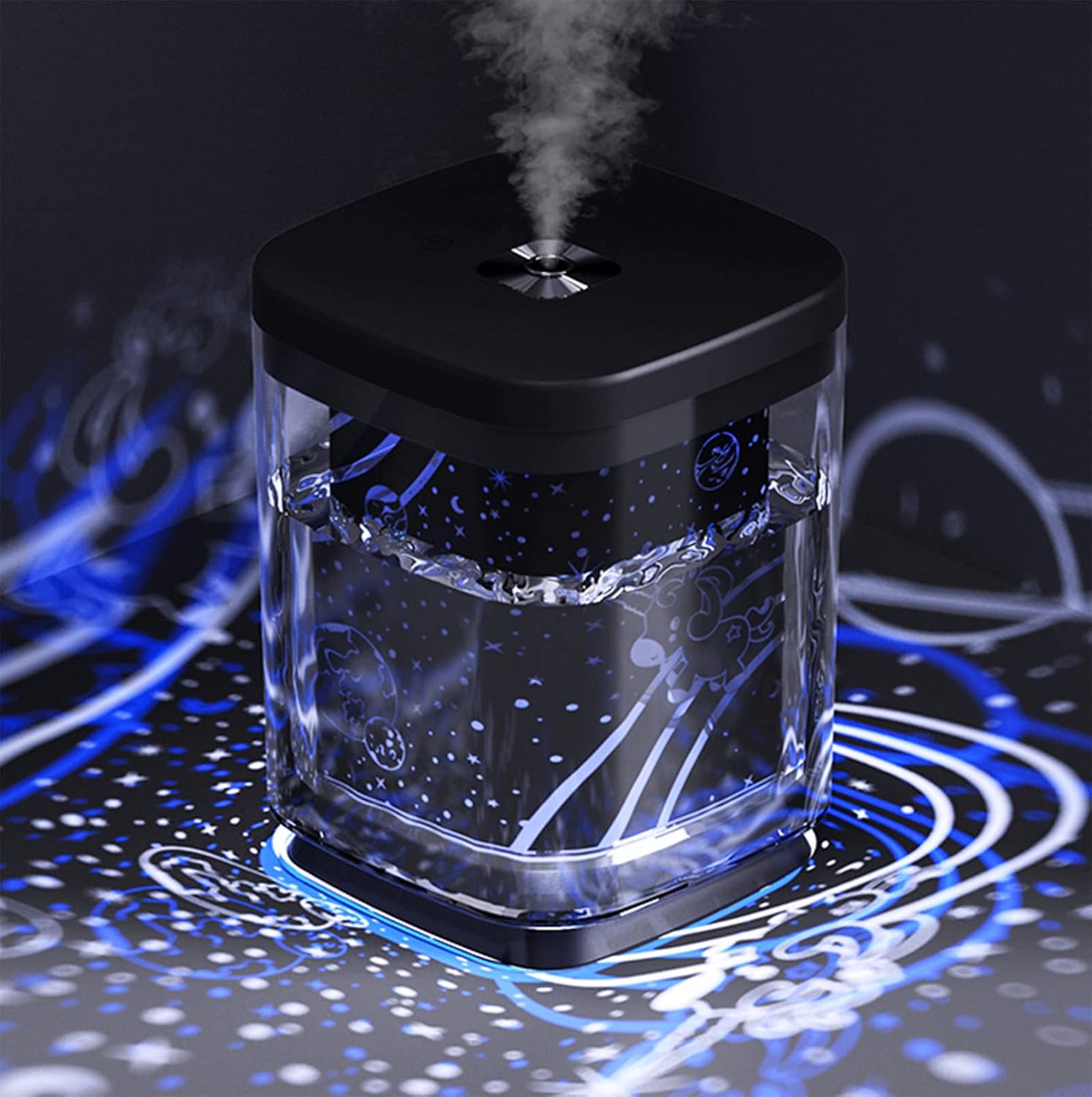 Humidificateur d'air ultrasonique avec 2 modes de diffusion de brume ...