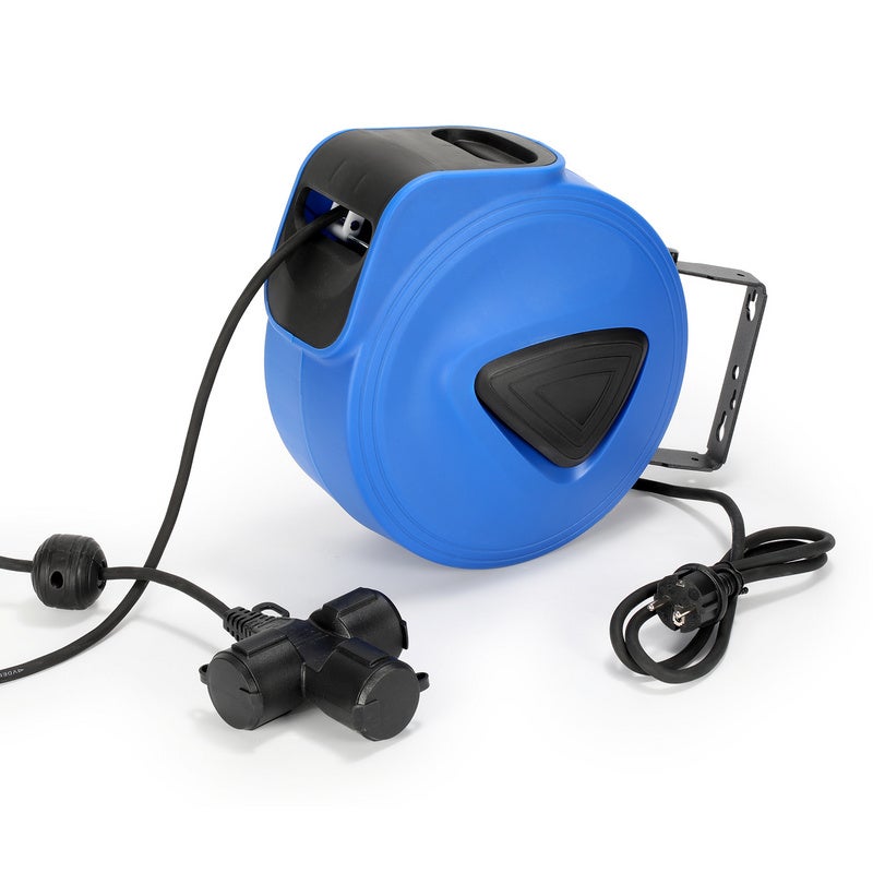 Enrouleur automatique de câble Une prise de courant 20m 250V IP44 Butée ...