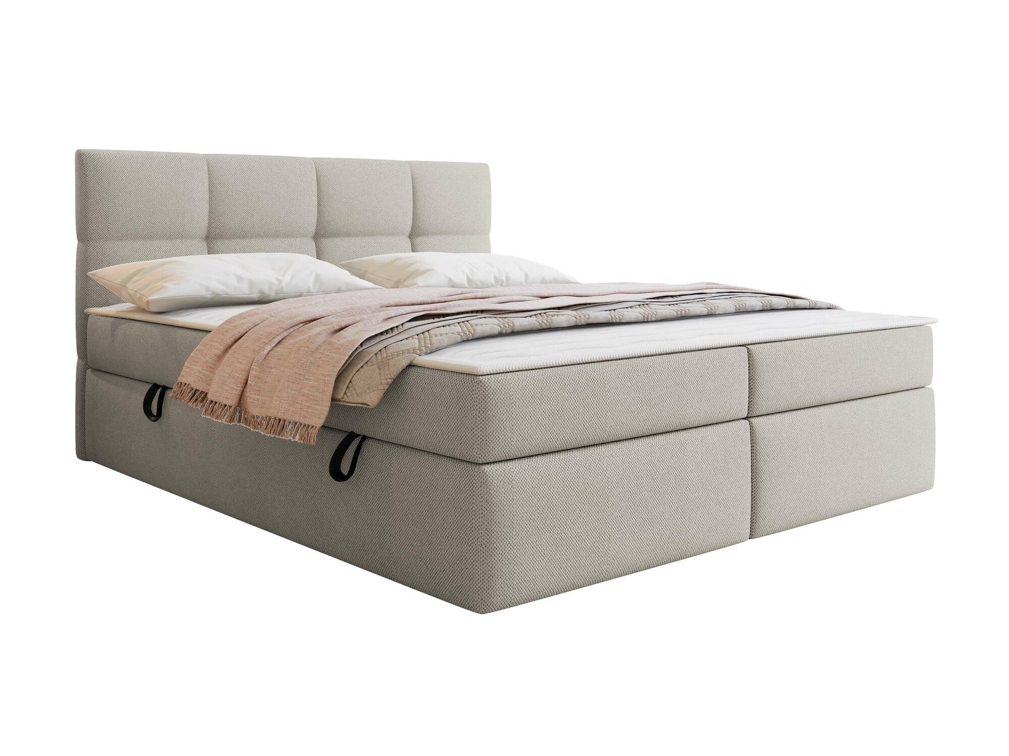 Letto continentale ComfiDream 187, Continentale, Doppio, Nocciola ...