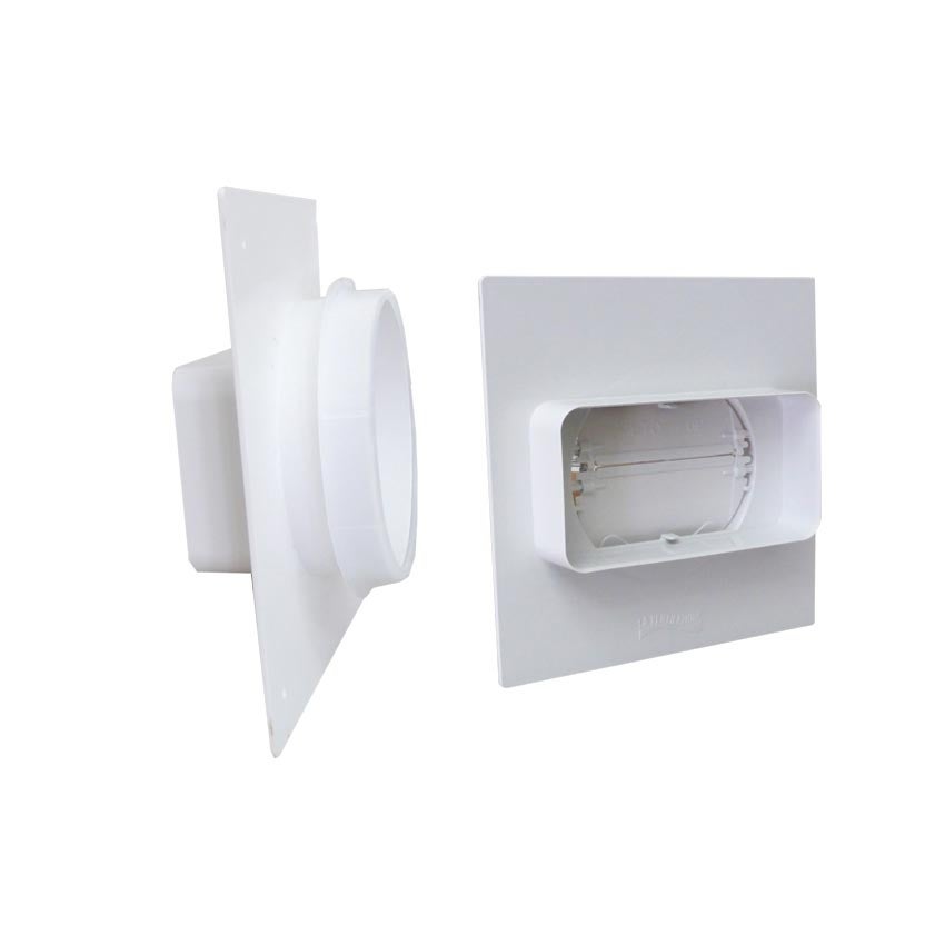 Plaque murale pour tube rond/rectangulaire | Leroy Merlin