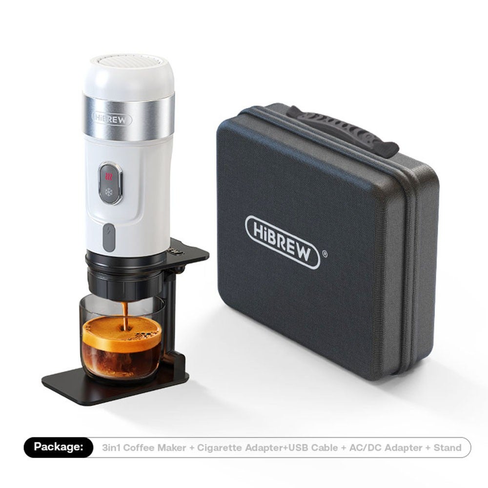 Machine à café portable 3 en 1 - HiBREW - H4A - 80W - 15 bars - 12V ...