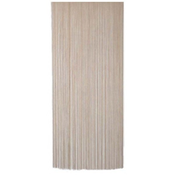 Rideau fil de porte en polyester naturel Aubry Gaspard | Leroy Merlin