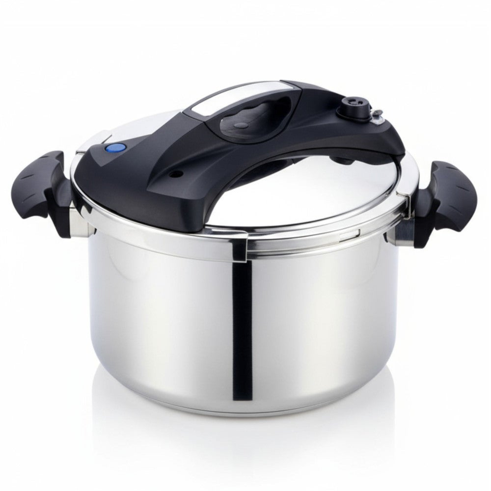 Olla de presión express acero inoxidable para cocinas inducción, fuego ...
