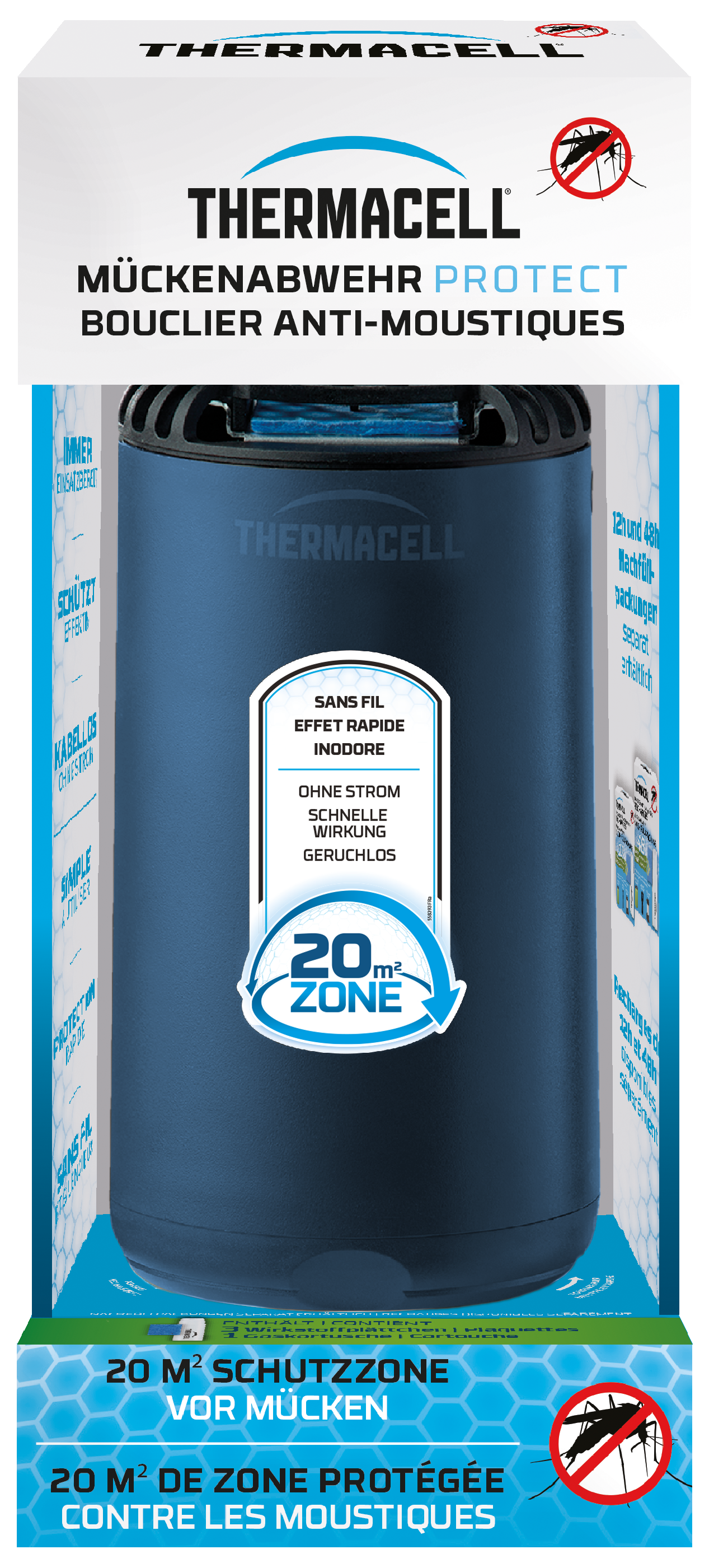 Appareil Anti-Moustiques & Moustiques Tigre sans fil - Effet rapide ...