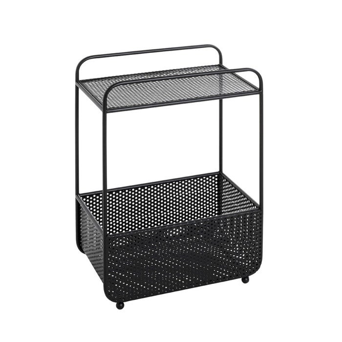 Table d'Appoint Porte-Revues "Lacano" 58cm Noir | Leroy Merlin