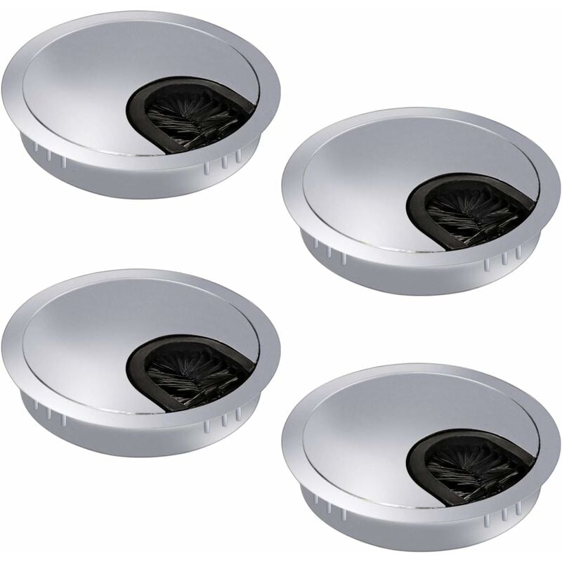 Juego de 4 pasacables de 50 mm, pasacables de escritorio, pasacables de ...