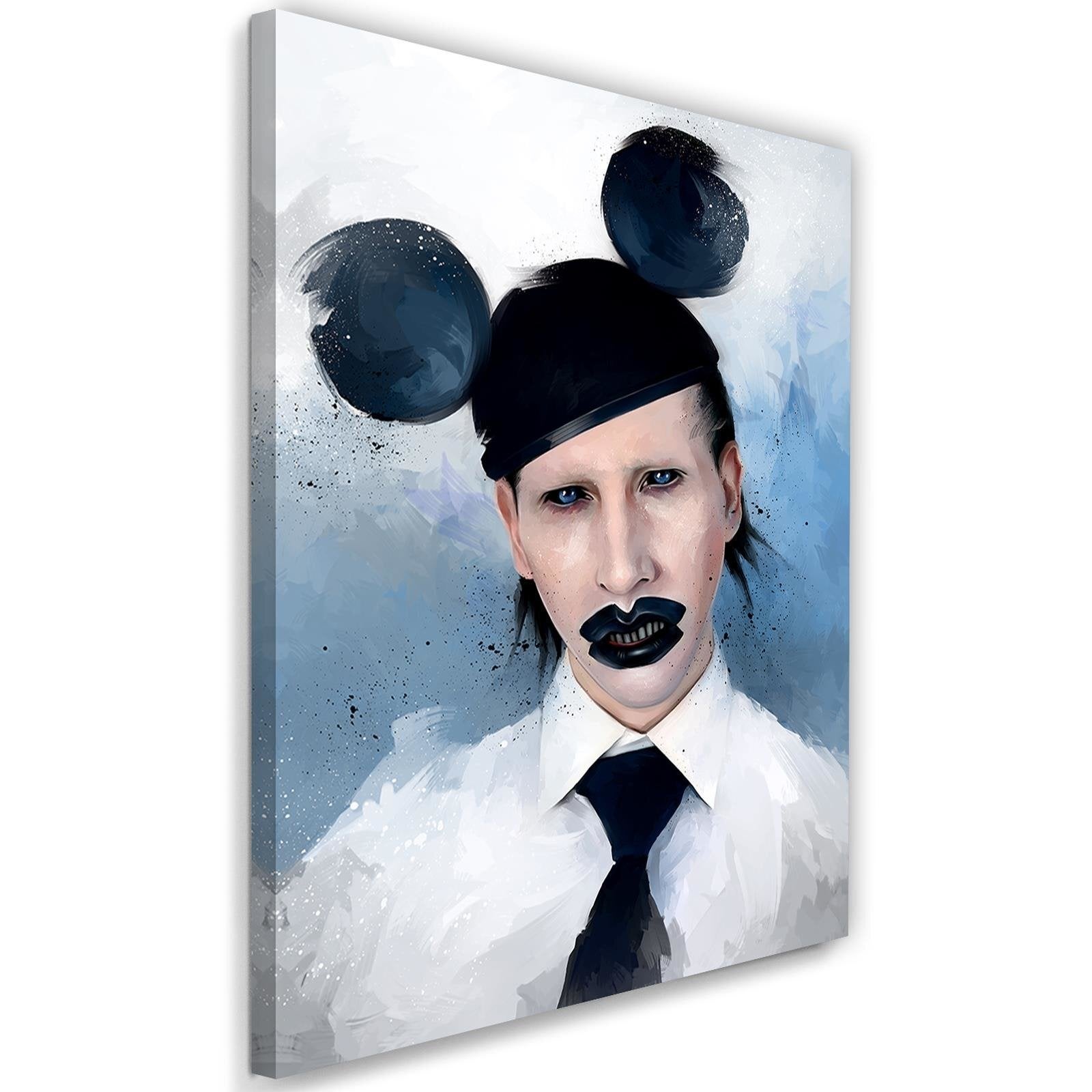 Tableau portrait de Marylin Manson - 40 x 60 cm | Leroy Merlin