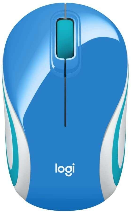 Ratón Mini Inalámbrico Logitech M187/ Hasta 1000 DPI/ Azul | Leroy Merlin