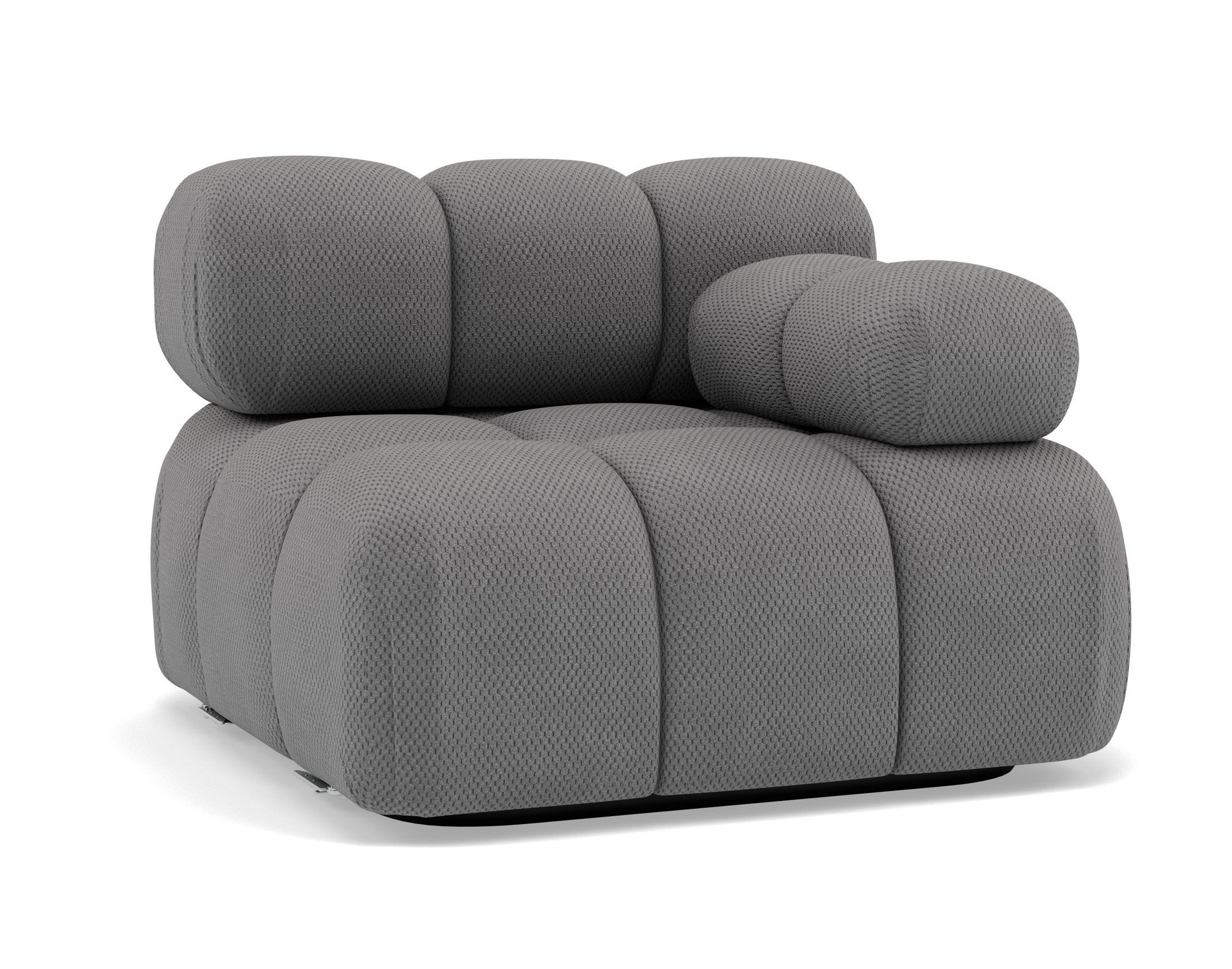 Ruby - module d'assise droit en velours texturé | Leroy Merlin