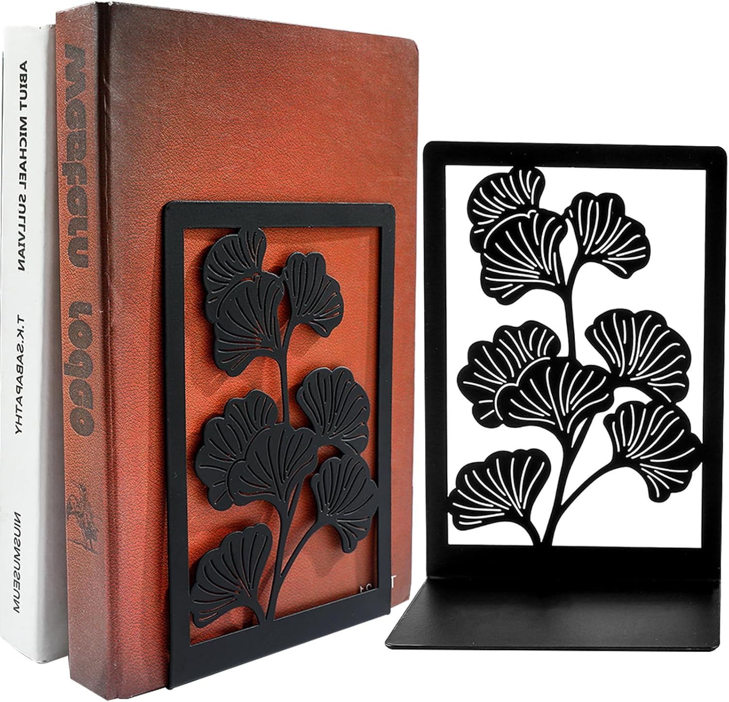 2 serre-livres cale livre etagere-presse livre metal, Bloc Livre ...