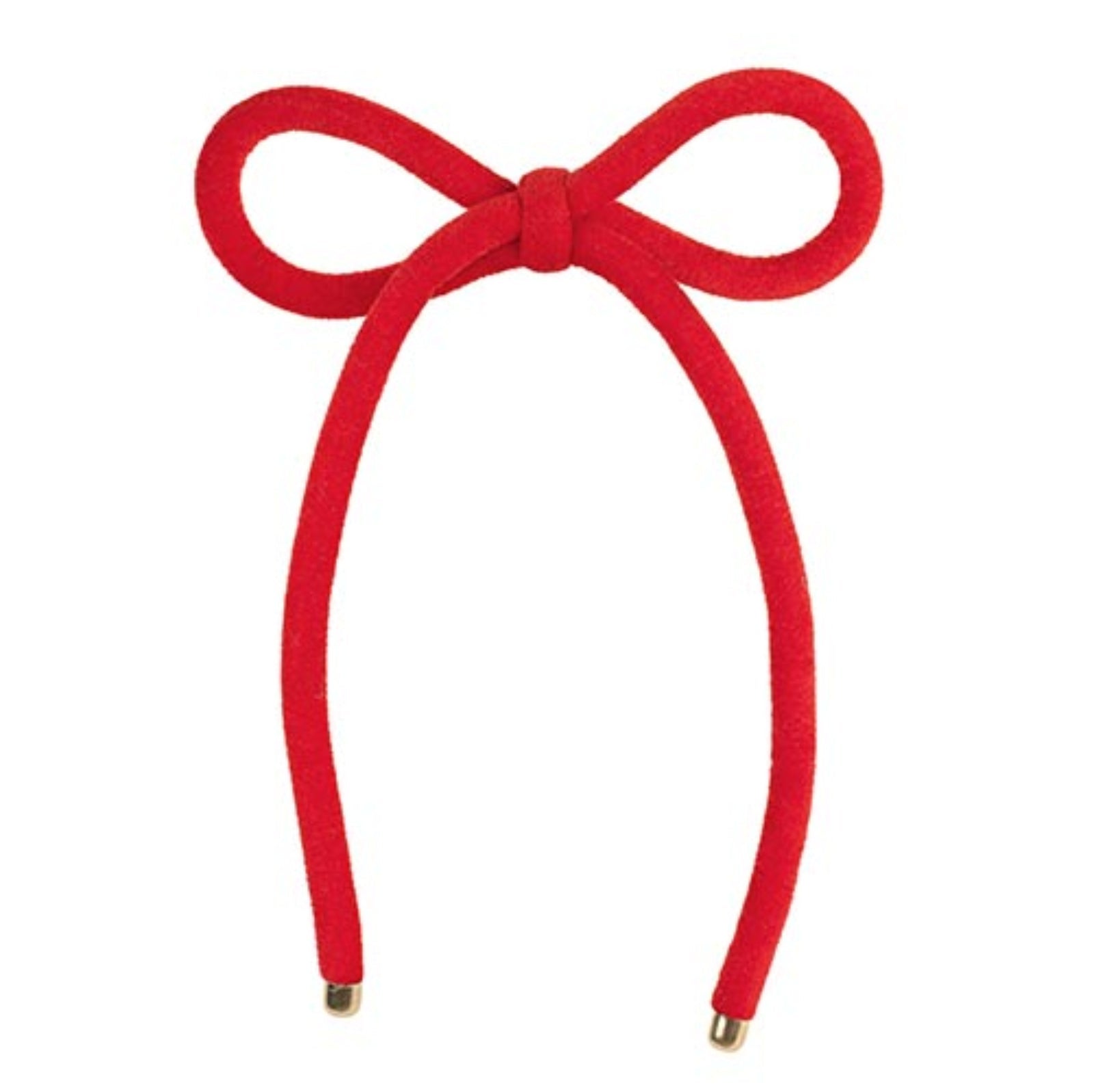 Nœud en velours rouge de 30 cm | Leroy Merlin