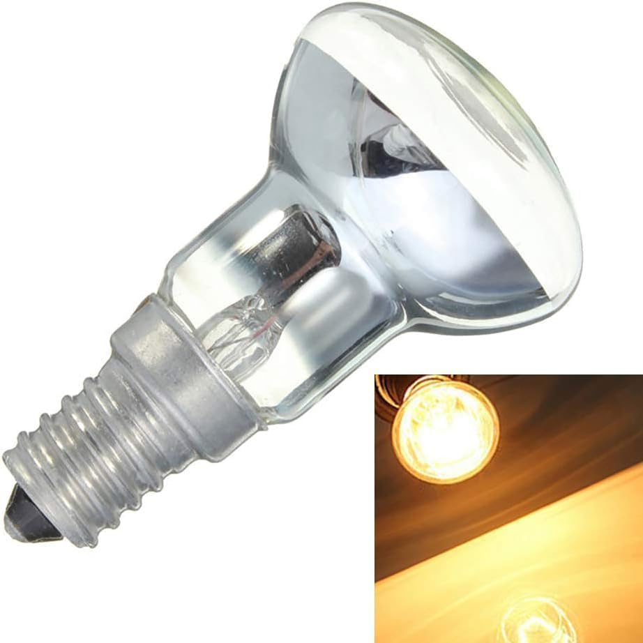 Ampoule E14 R39 25W pour Lampe de Lave, Dimmable, Blanc Chaud 2600K ...