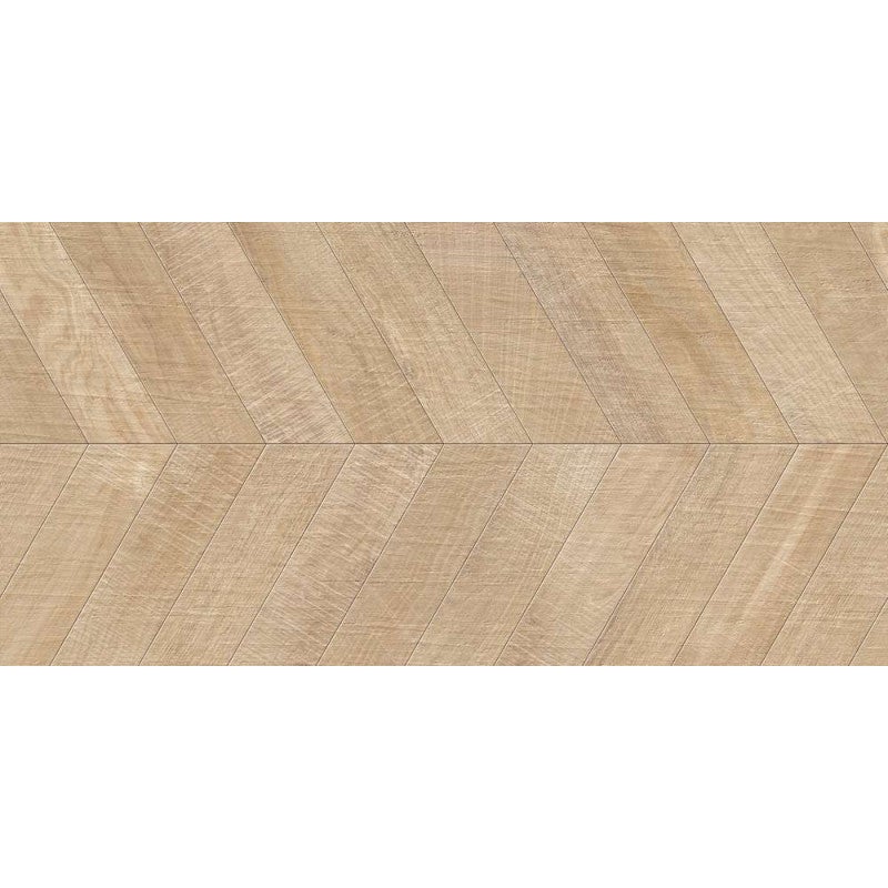 Carrelage sol / mur effet bois design chevron 60x120 cm ARTWOOD CHEVRON ...