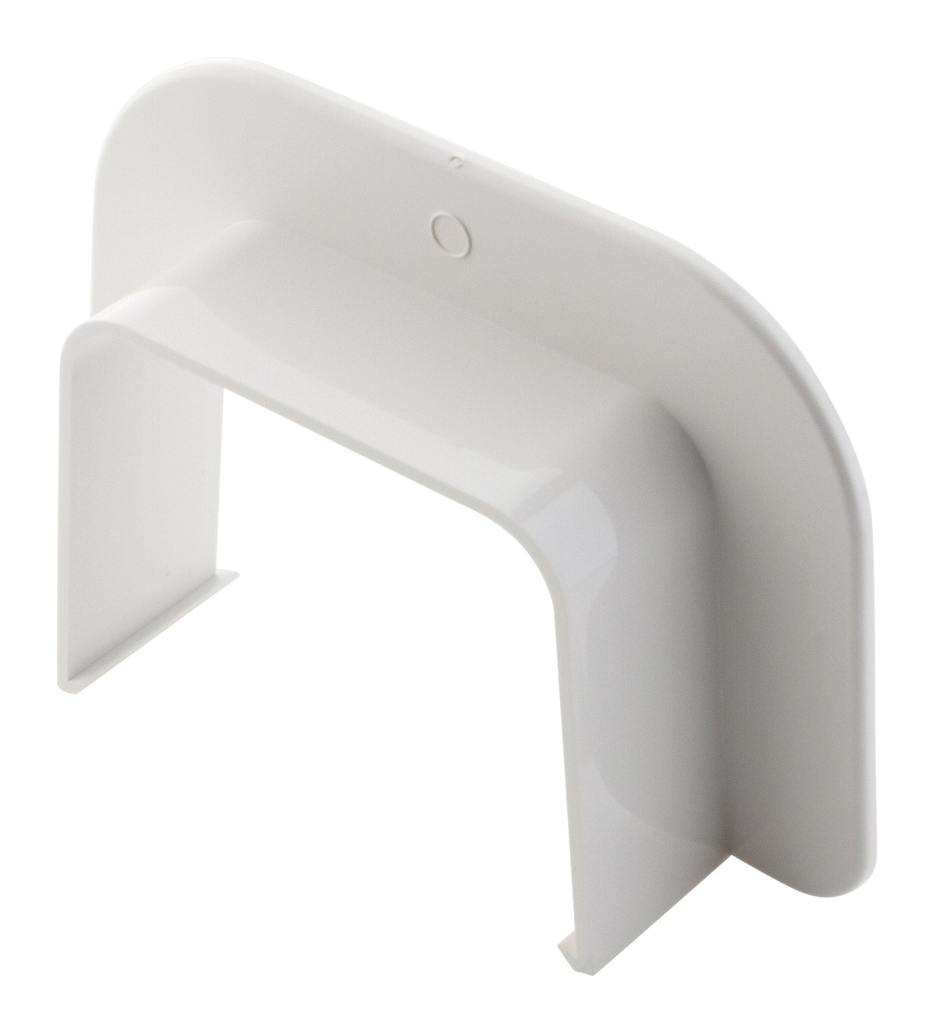 Sortie de mur pour goulotte clim - 80x60mm - Blanc RAL 9001 - Zenitech ...