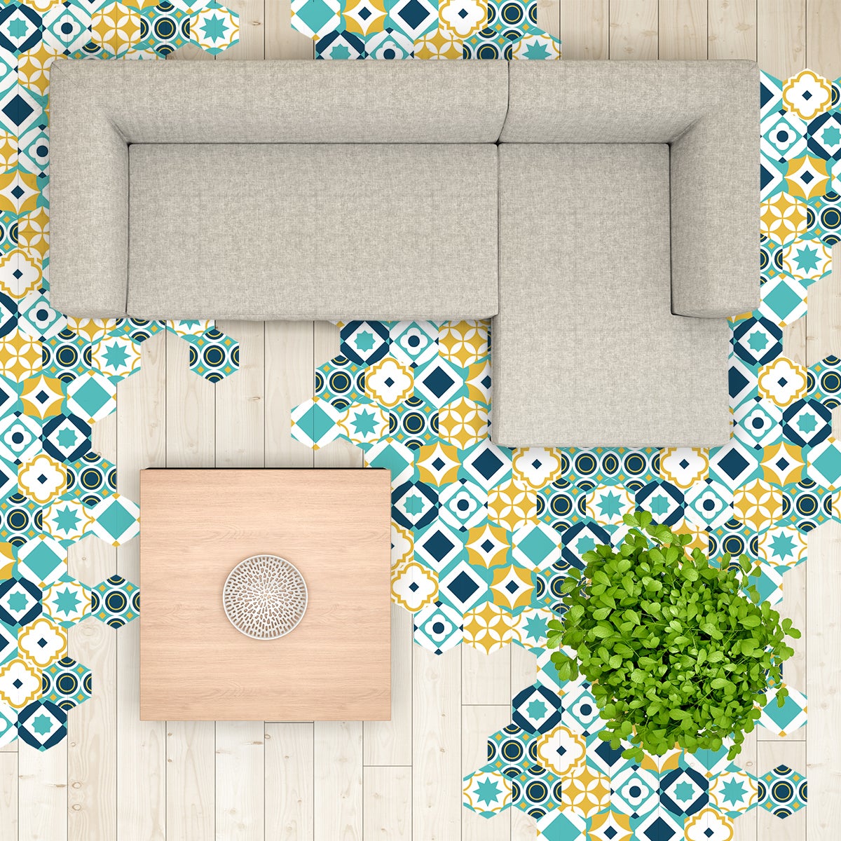 Stickers Sol Anti-dérapant avec Protection - TOMETTES SOL LITIANA ...