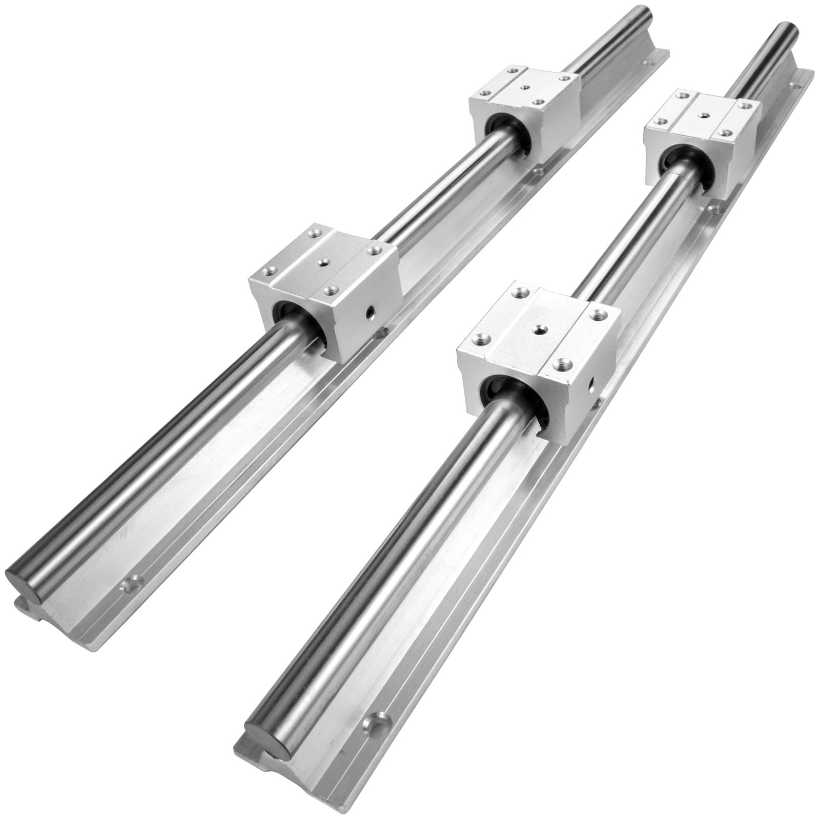 Miniature Rail Lineaire Guide CNC SBR VEVOR 16-500mm Rails et ...