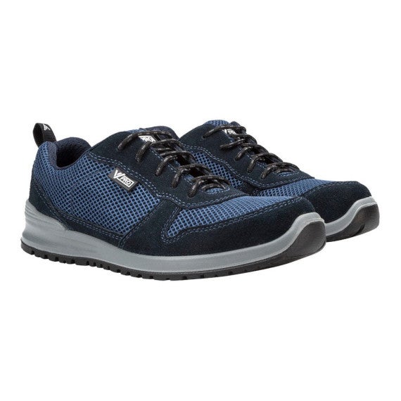 Zapatos de seguridad S1P ESD SRC azul Navi VELILLA metal free 707003B ...