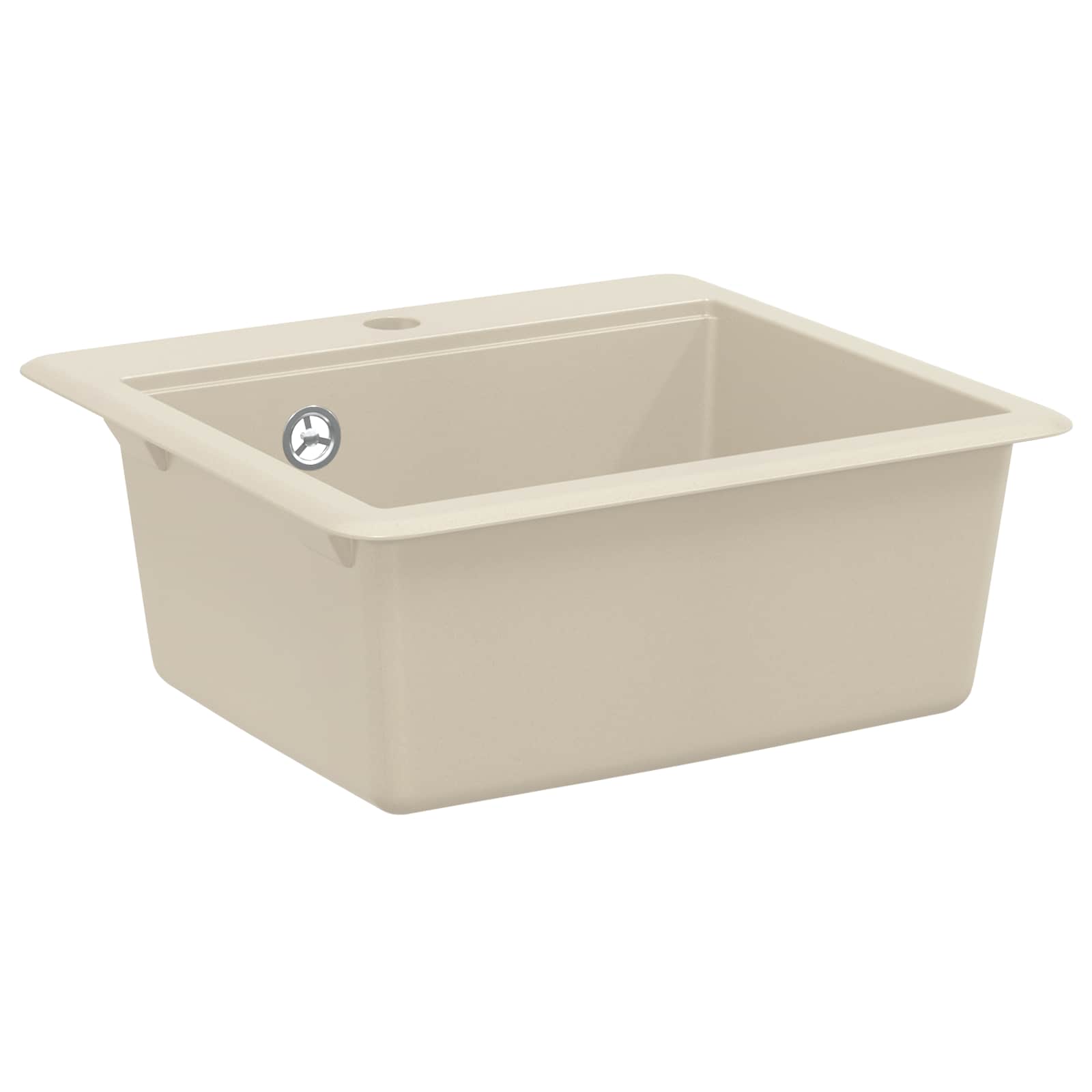 Lavabo Beige 470 x 440 mm granito | Leroy Merlin