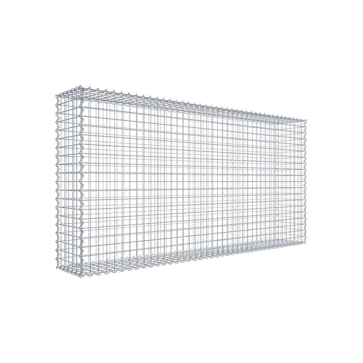 Gabiona - Gabion 200 cm x 100 cm x 30 cm (L x H x P), mailles 5 x 5 cm, Spirale - Made in ...