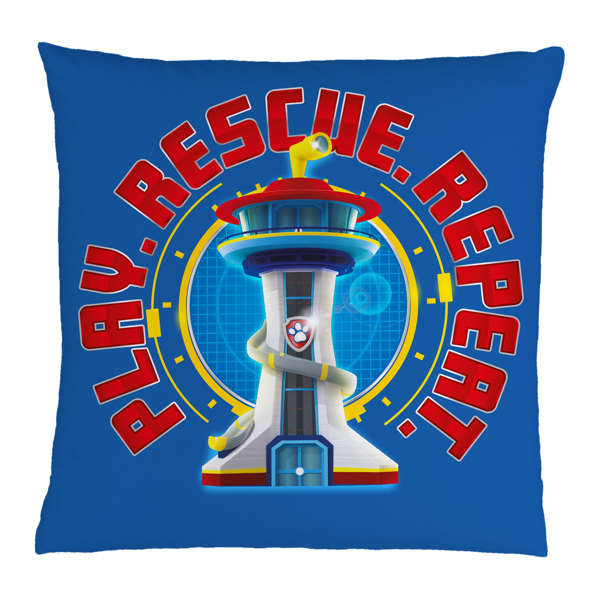 Coussin imprimé 100% polyester, PAT PATROUILLE READY FOR ACTION | Leroy ...