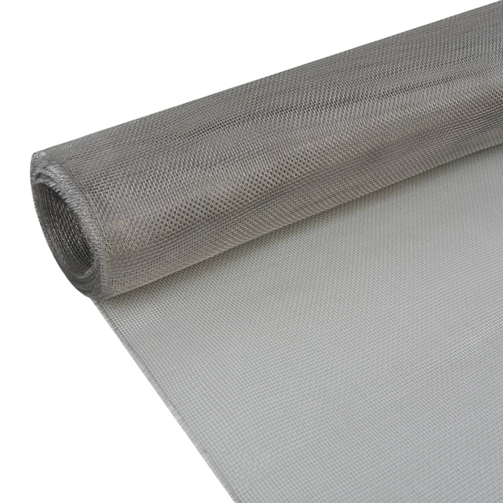 Grillage acier inoxydable 202 100x500 cm maillage fin anti-insectes ...