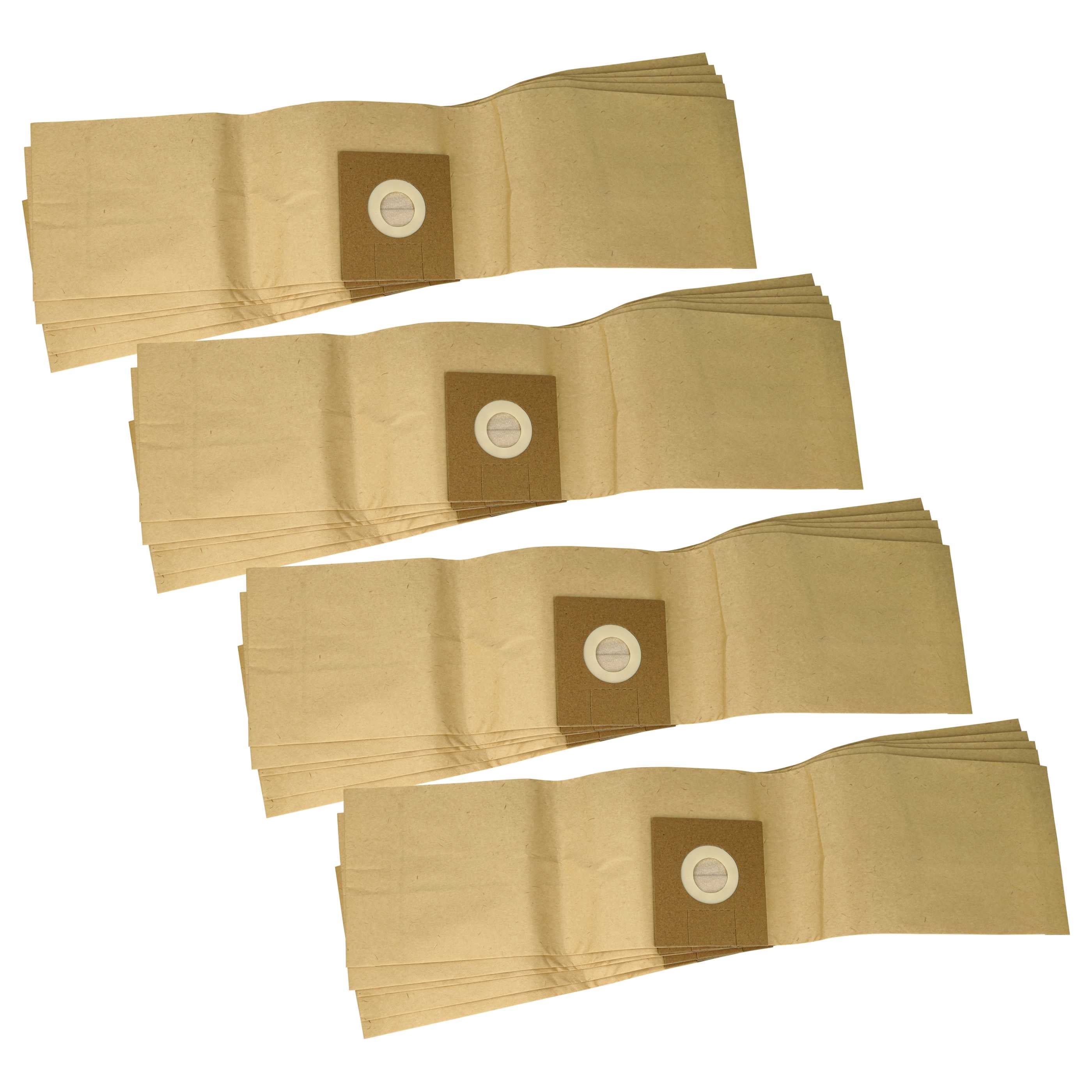 Vhbw 20x Sacs compatible avec Taski Go aspirateur - papier filtre, 63cm ...