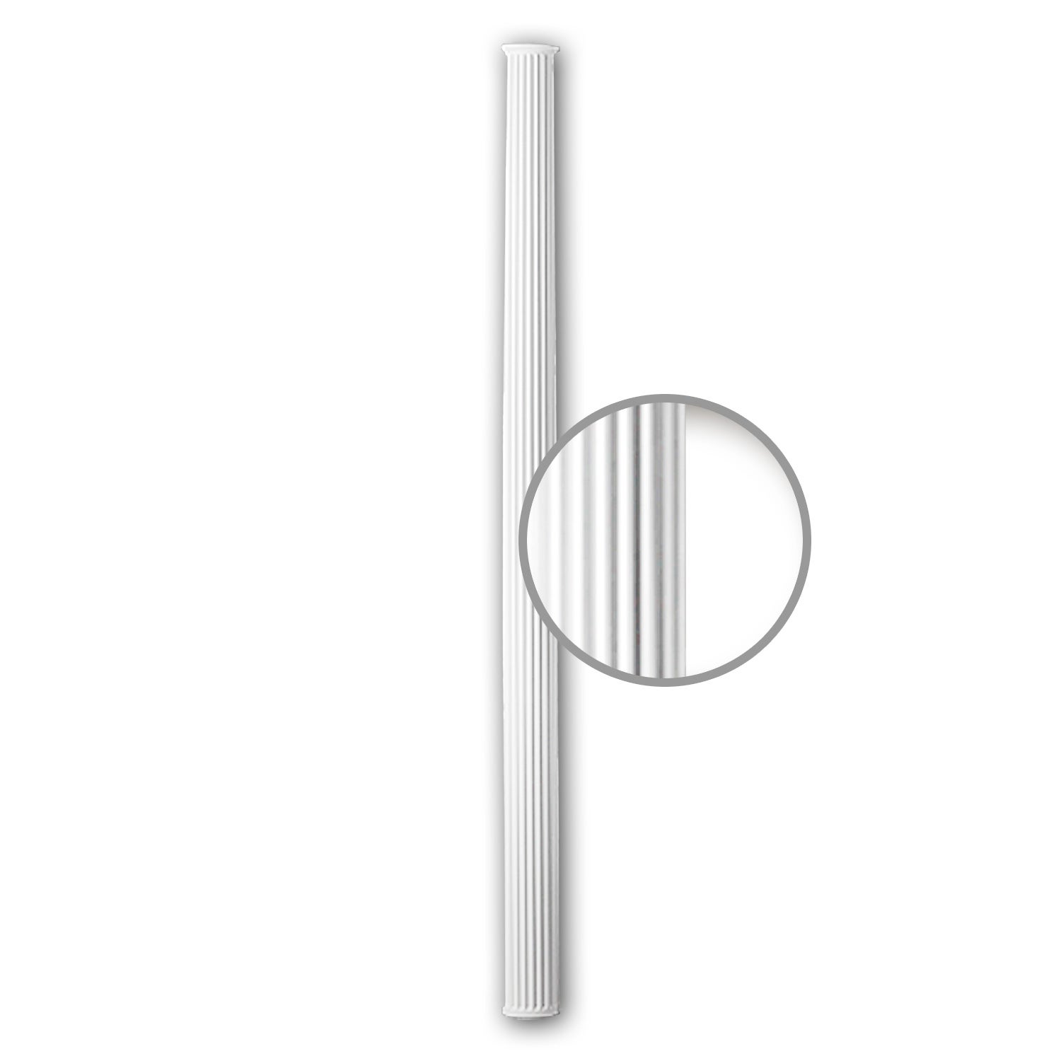 Fuste de media columna Profhome 116081 Columna Elemento decorativo ...