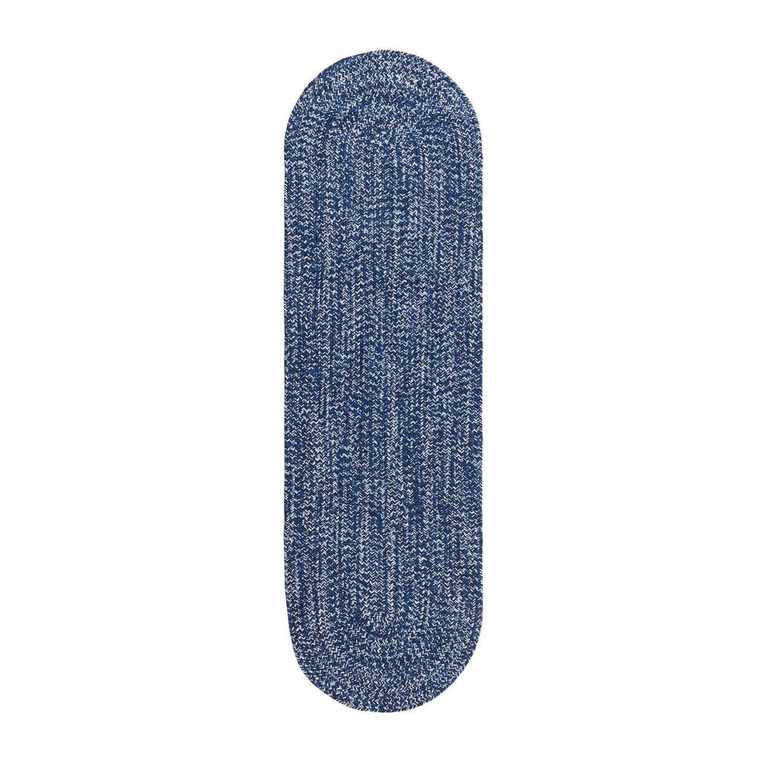 Tapis design en polypropylène Bleu 60x200 TASY | Leroy Merlin