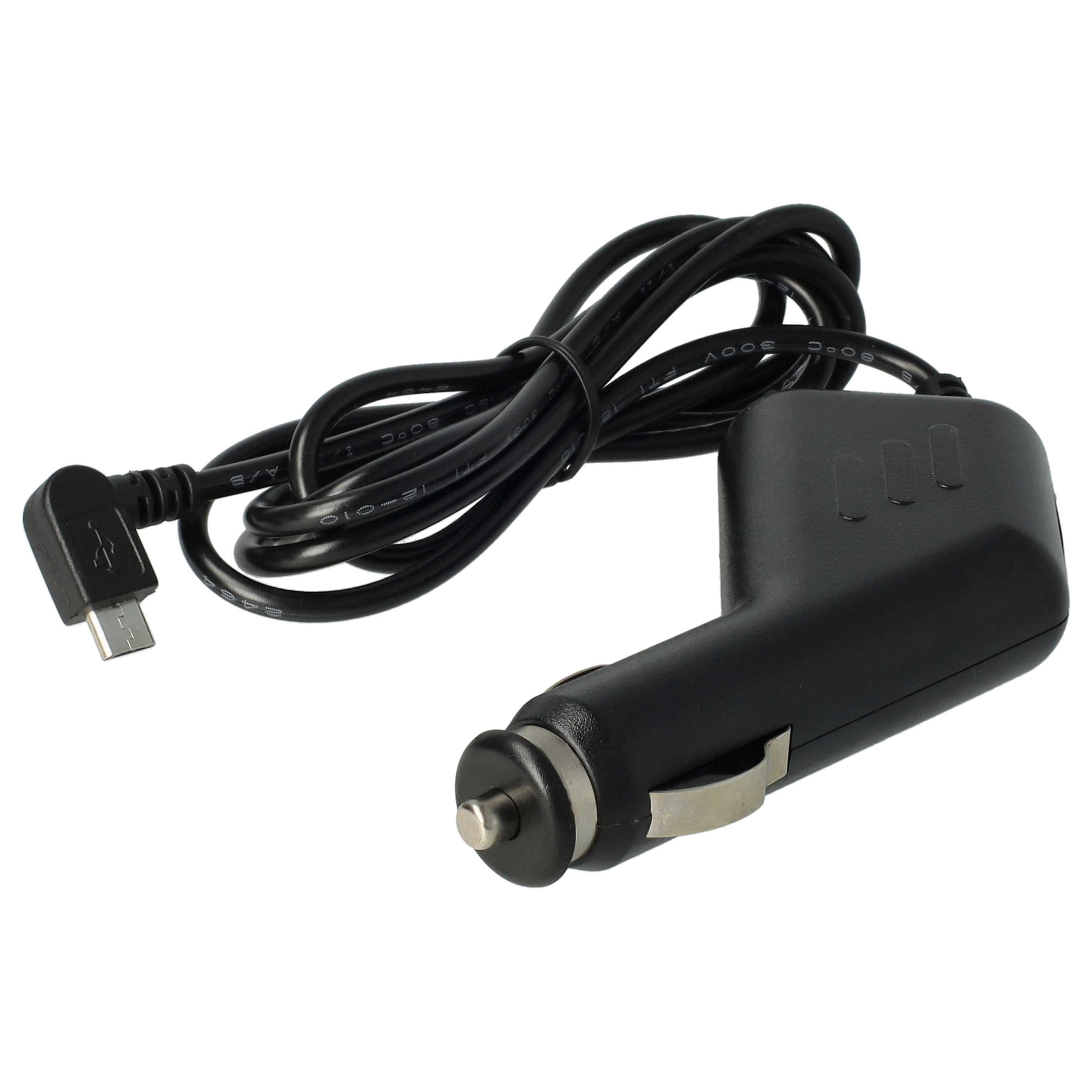 Vhbw Câble de charge prise allume-cigare micro-USB 12V 1,0 A compatible ...