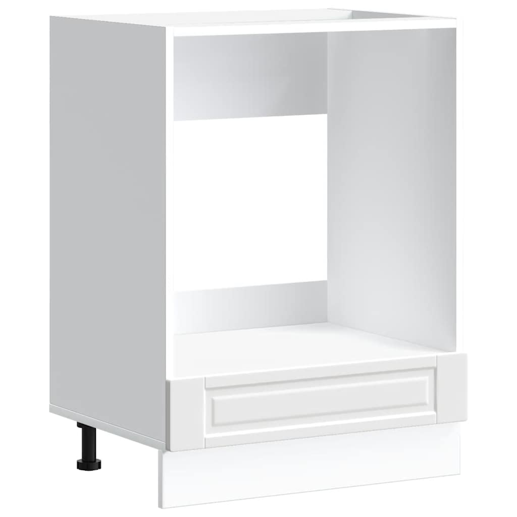 Meuble de four Porto blanc en bois reconstitué | Leroy Merlin