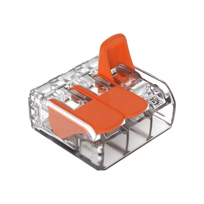 Regleta de bornes de palanca Wago con 3 entradas - SILAMP | Leroy Merlin