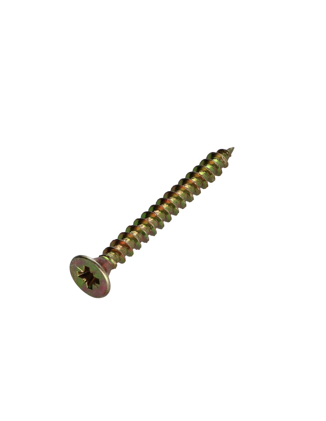 VBA Vis bois agglo Premium Tête fraisée TF Pozi N°3 6X80 Bichromaté-10 ...