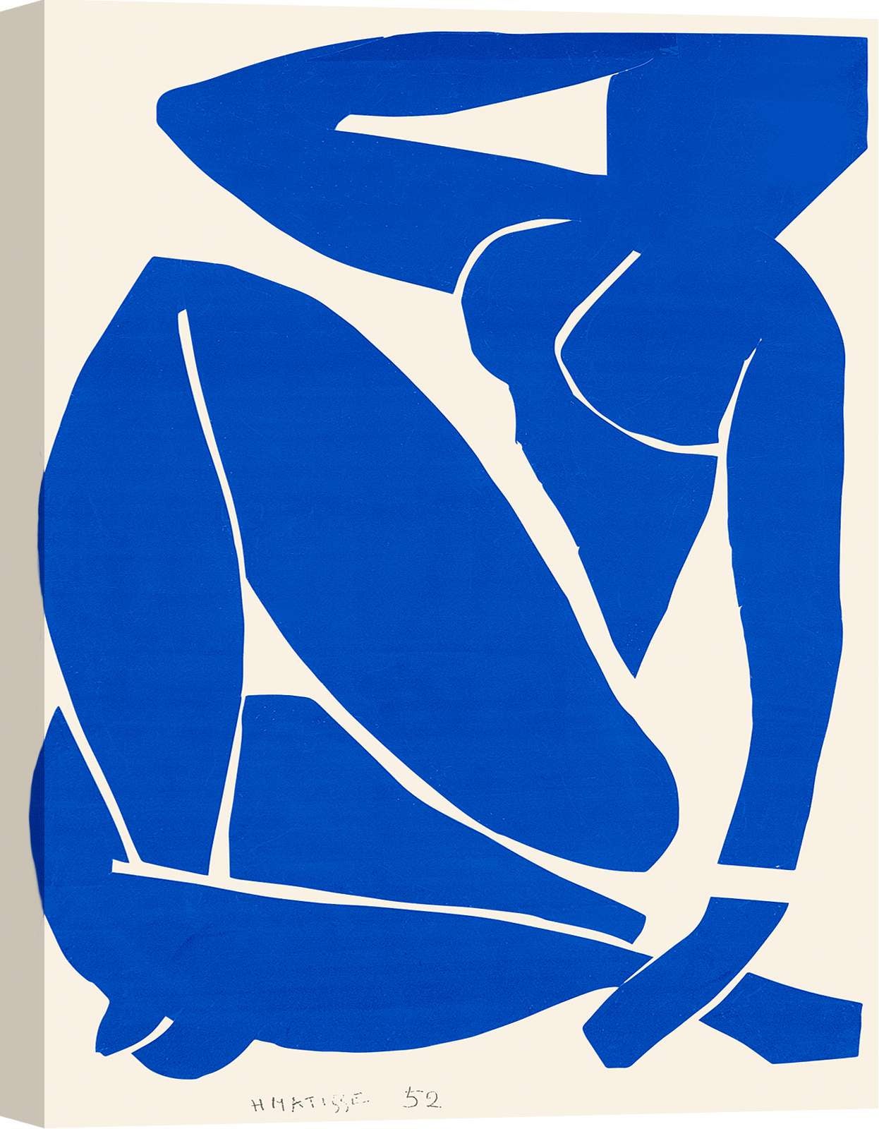 Tableau de Matisse - impression sur toile - Henri Matisse - Nu Bleu III ...