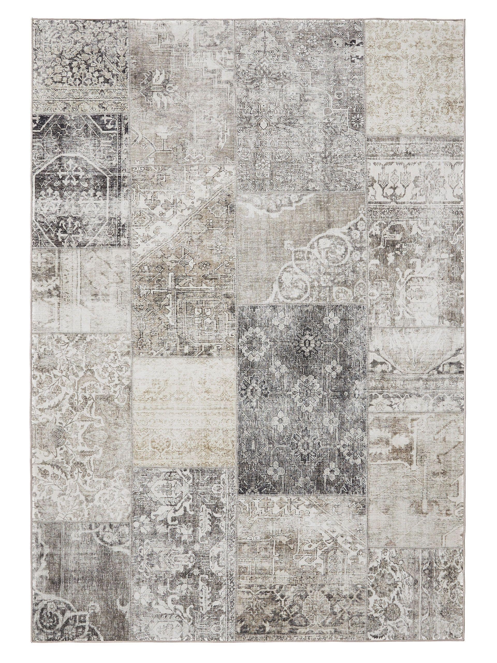 BENUTA - Tapis lavable George gris 300x400 cm | Leroy Merlin