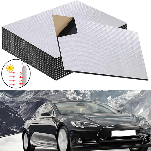 20 tapis insonorisants de 5 mm, 40 pièces 25 cm, autocollant, pour l ...