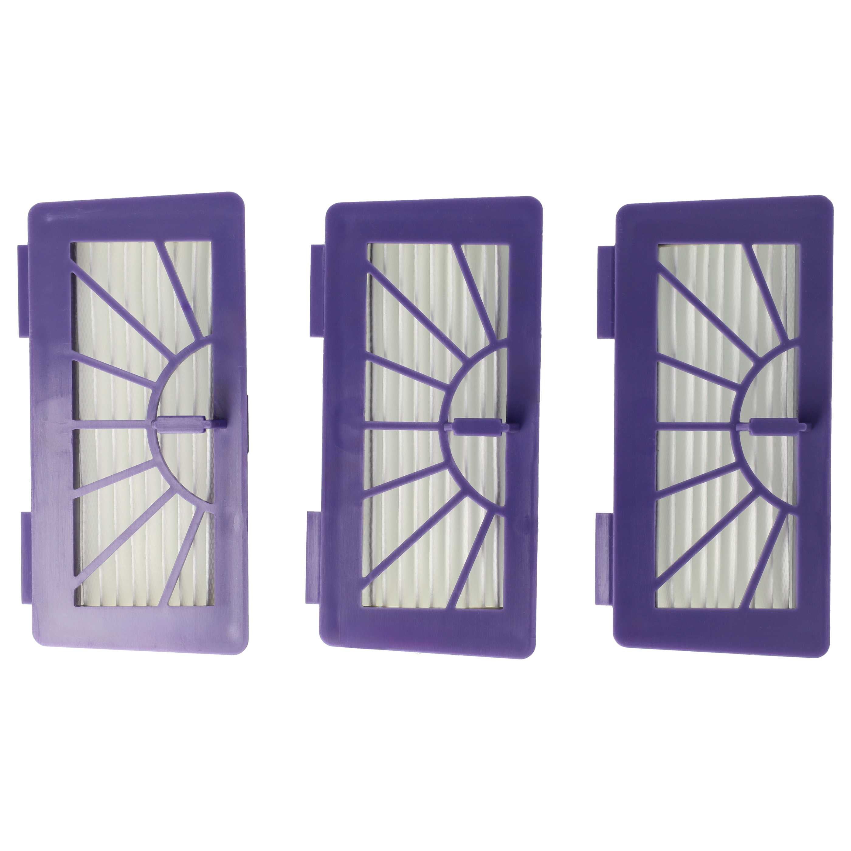 Vhbw 3x filtre compatible avec Vorwerk Kobold VR100 aspirateur - filtre ...