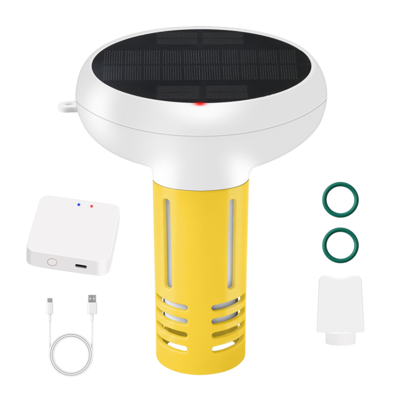 7-in-1 Tuya Zigbee medidor de calidad del agua para Pool, Solar carga ...