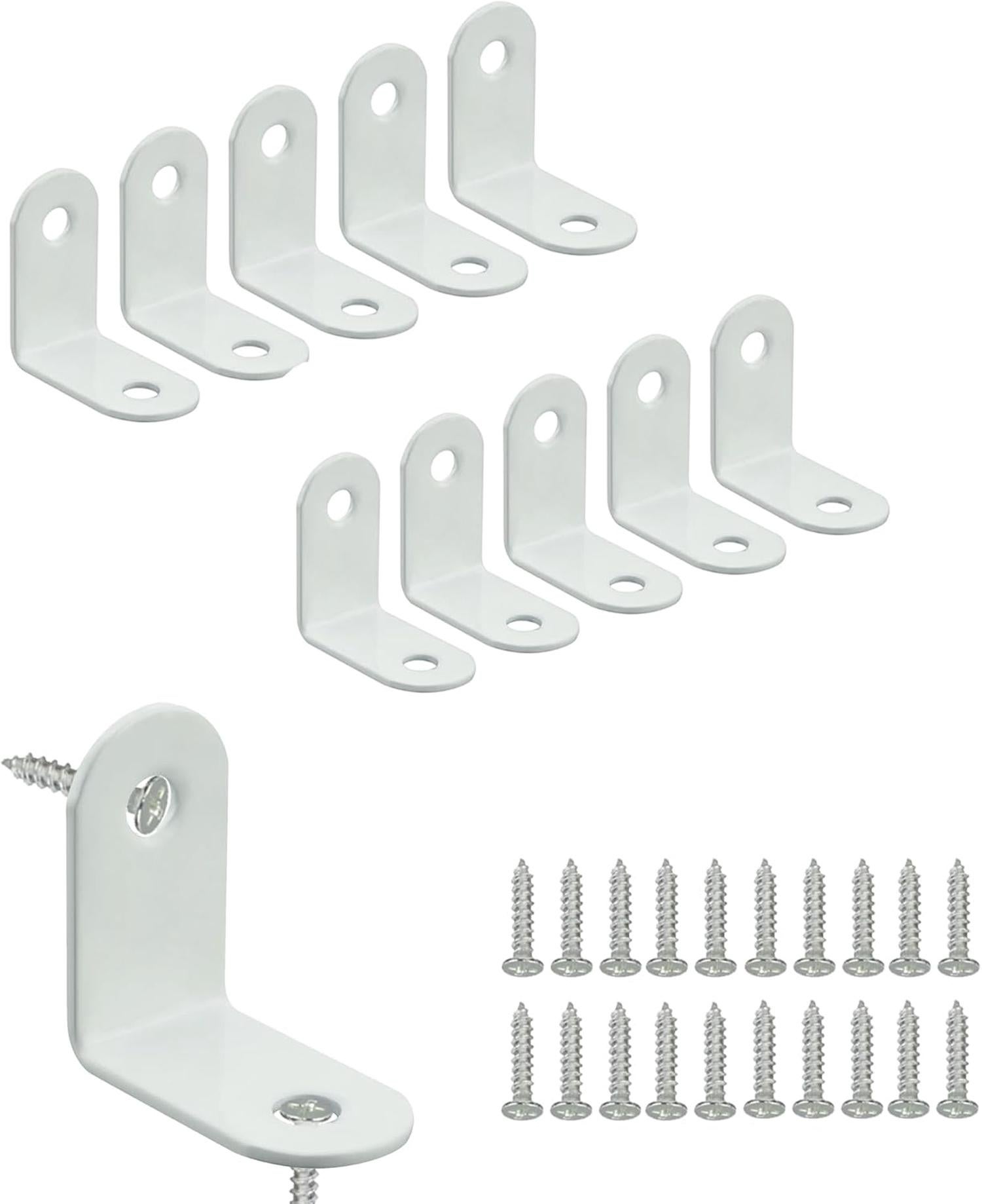 10 Pièces Équerre de Fixation 30mm X 30mm, Equerre de Fixation 90 ...