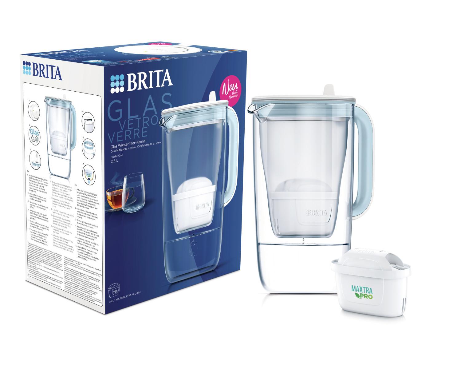 Brita 1046673 filtro de agua Filtro de agua para jarra 2,5 L Azul claro ...