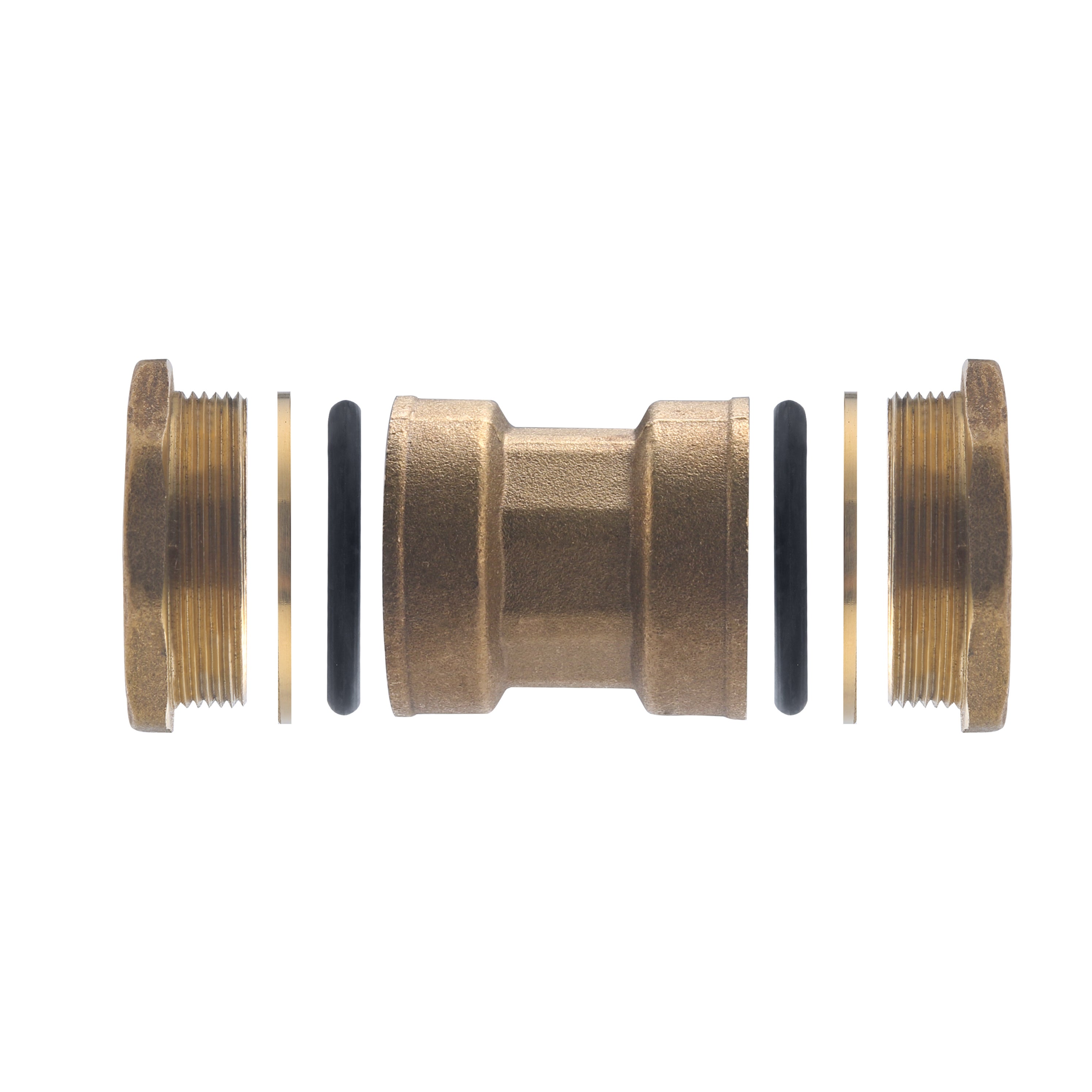 Raccord PE Laiton Jonction Egale Ø32 NOYON & THIEBAULT | Leroy Merlin