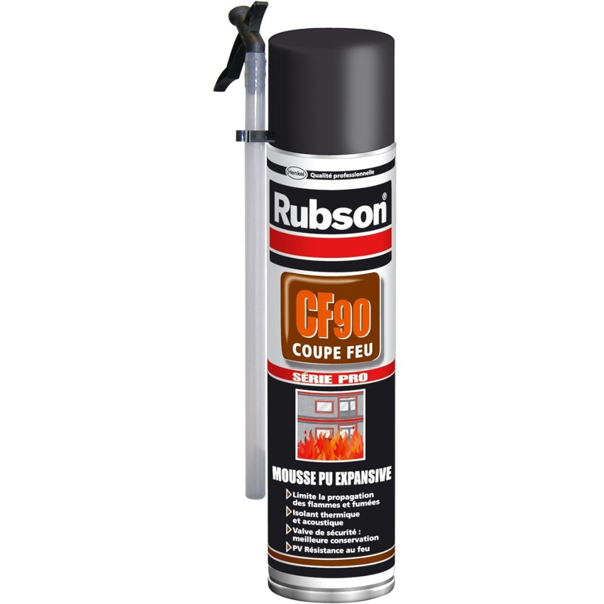 TOP PROMO MOUSSE EXPANSIVE 21 LITRES RUBSON PU EXPANSIVE CF90 COUPE FEU ...