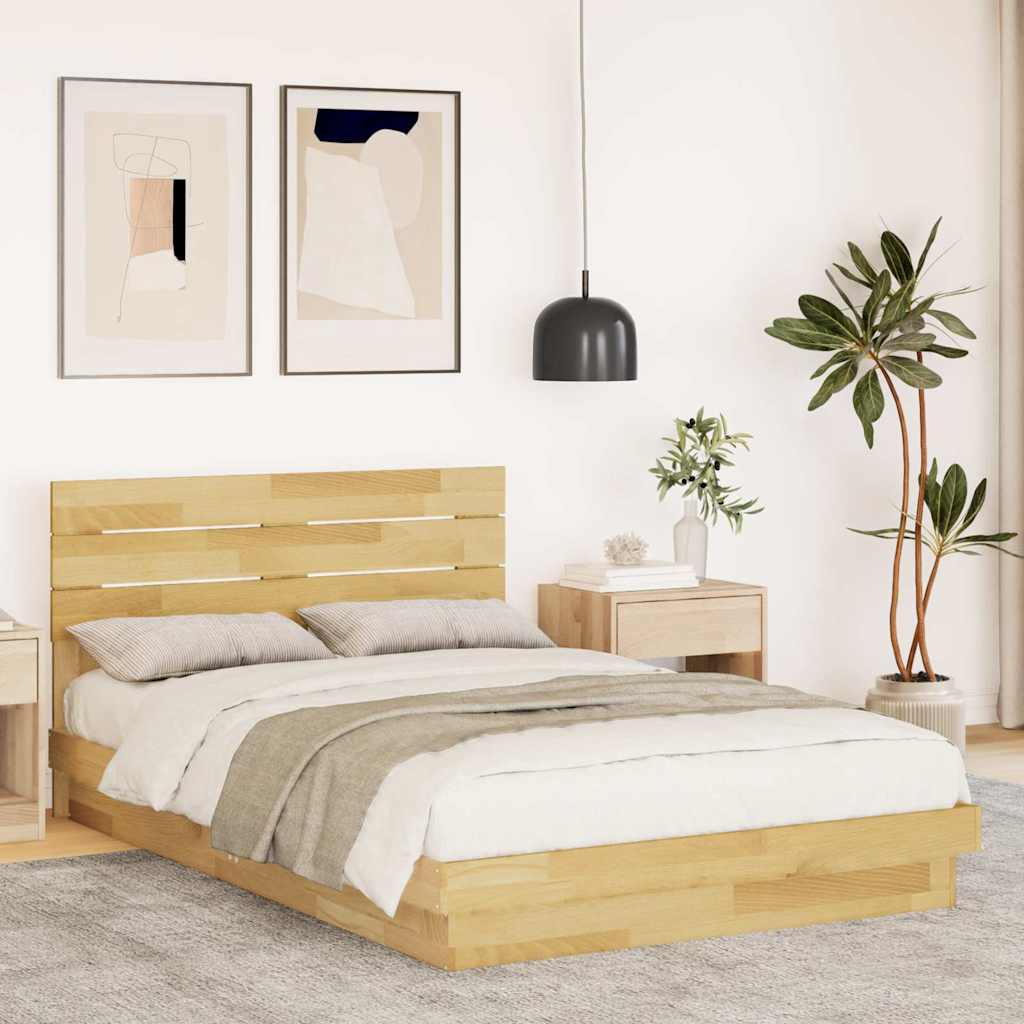 Cadre de lit avec tête de lit sans matelas 120x200 cm | Leroy Merlin