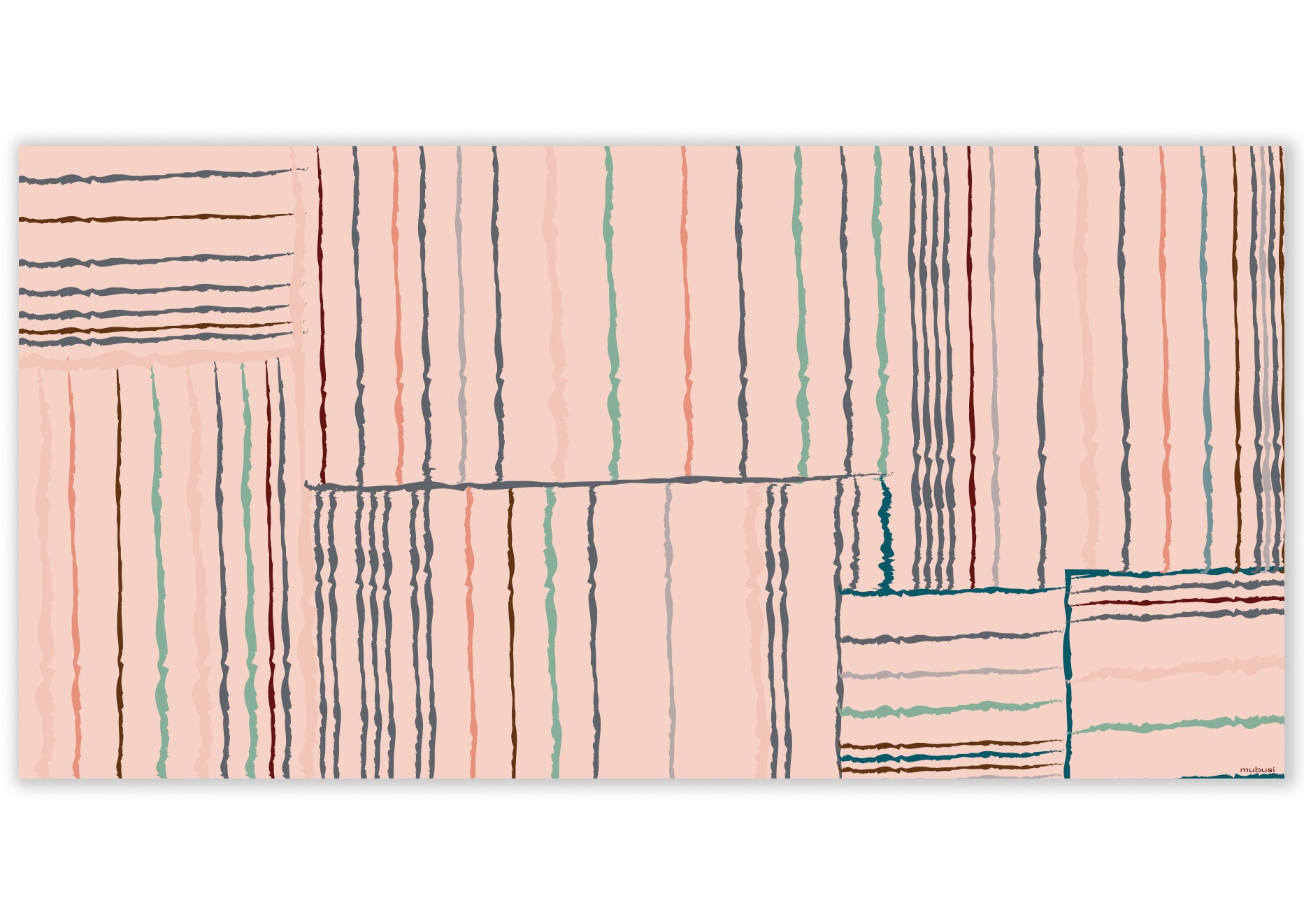 Mubusi Alfombra Vinílica Tela Rosa 120x240 cm - Tapete PVC ...