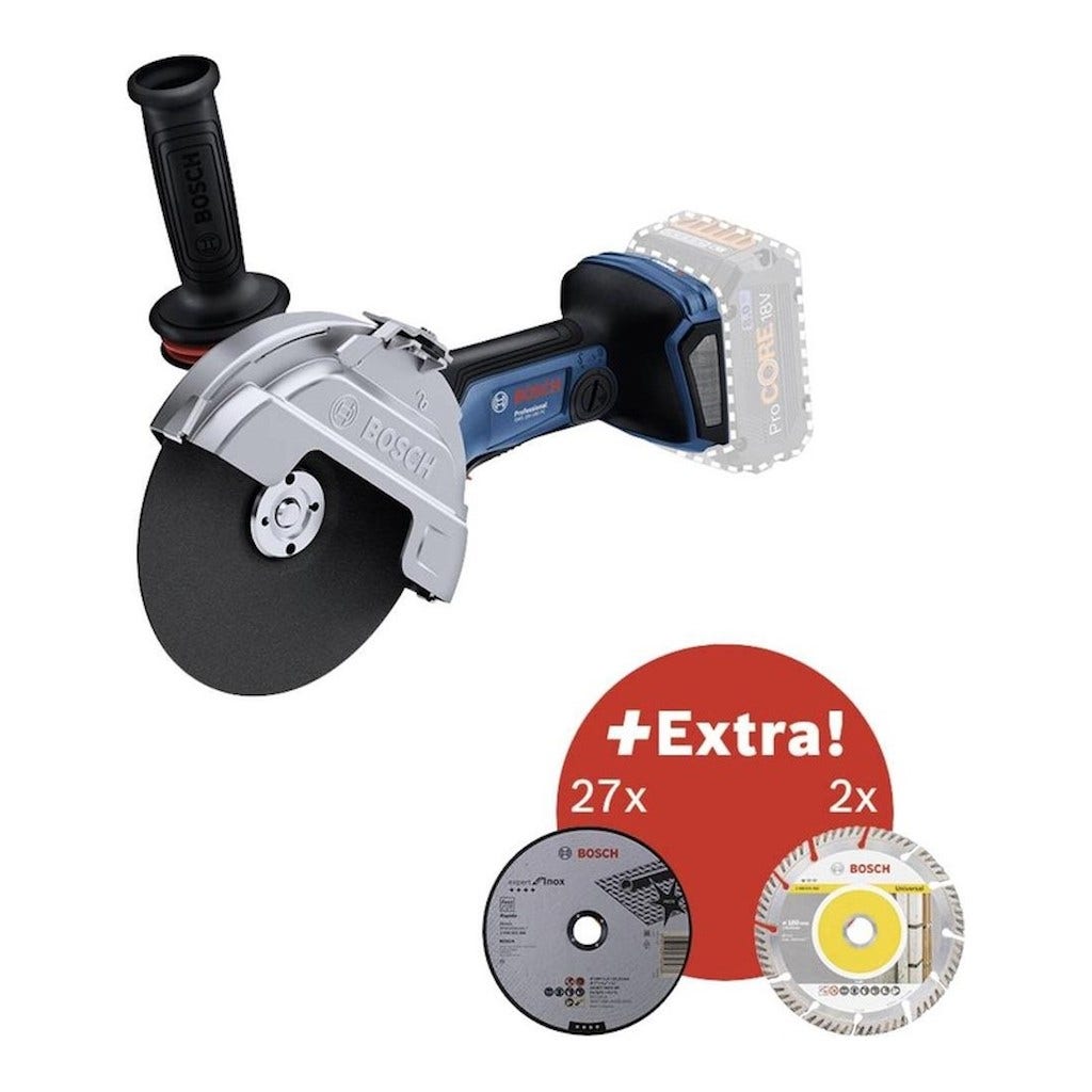 Meuleuse angulaire sans fil GWS 18V-180 BITURBO PC Professional 18V ...