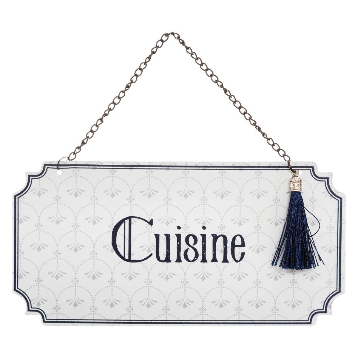 Plaque de porte en métal 20x10 - Atmosphera créateur d'intérieur ...