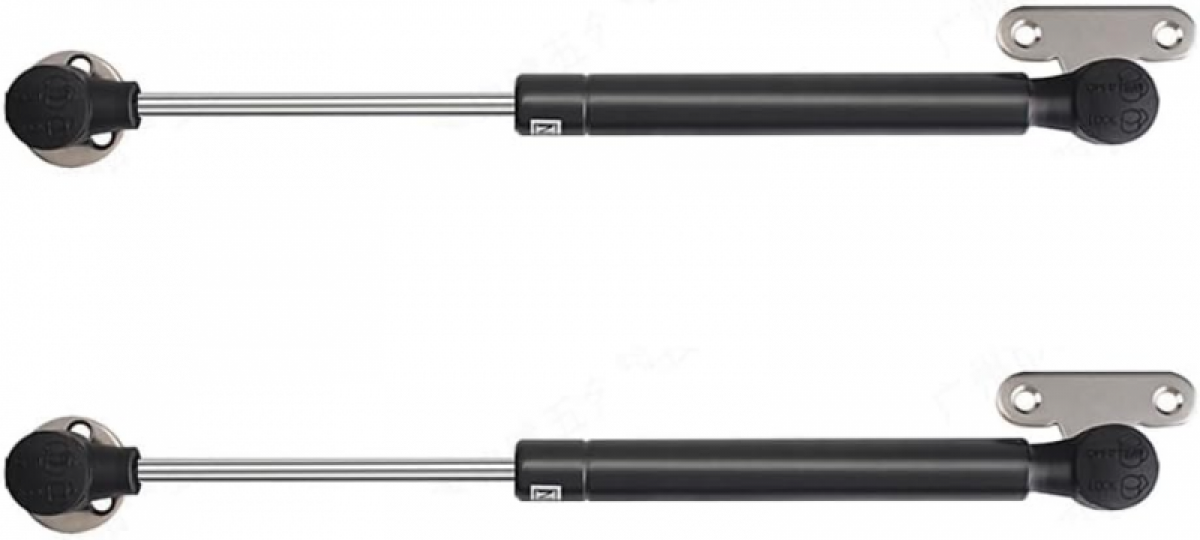 Paquete de 2 resortes de gas de 60 N, resortes hidráulicos para muebles ...