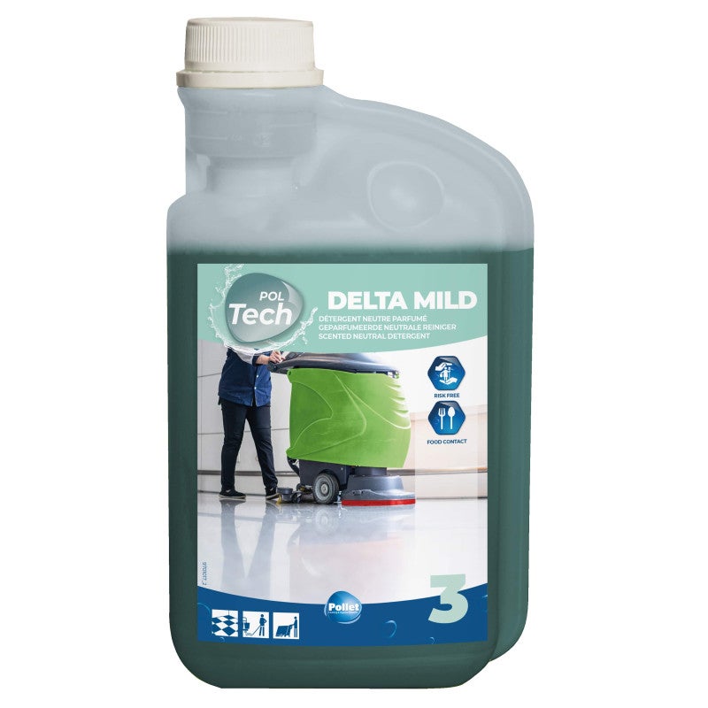 PolTech Delta Mild - Nettoyant pour sol protégé - Pollet - 5 L | Leroy ...