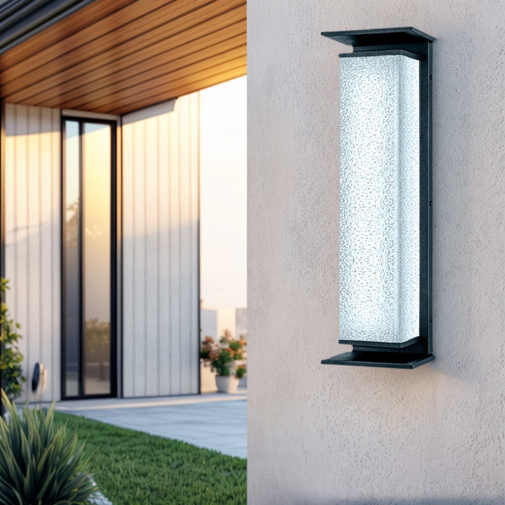 Applique da esterno impermeabile, applique a LED rettangolare, 85-265 V ...